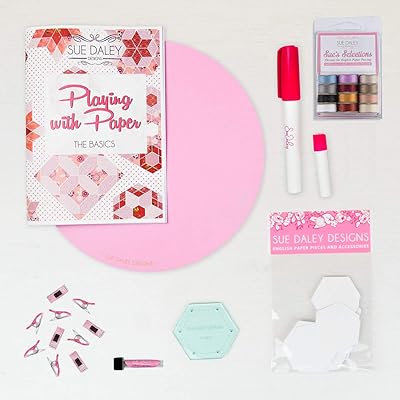 Buy Sue Daley Designs iHEA Hexagon Deluxe Pack EPP English Paper Piecing Patchwork with ...