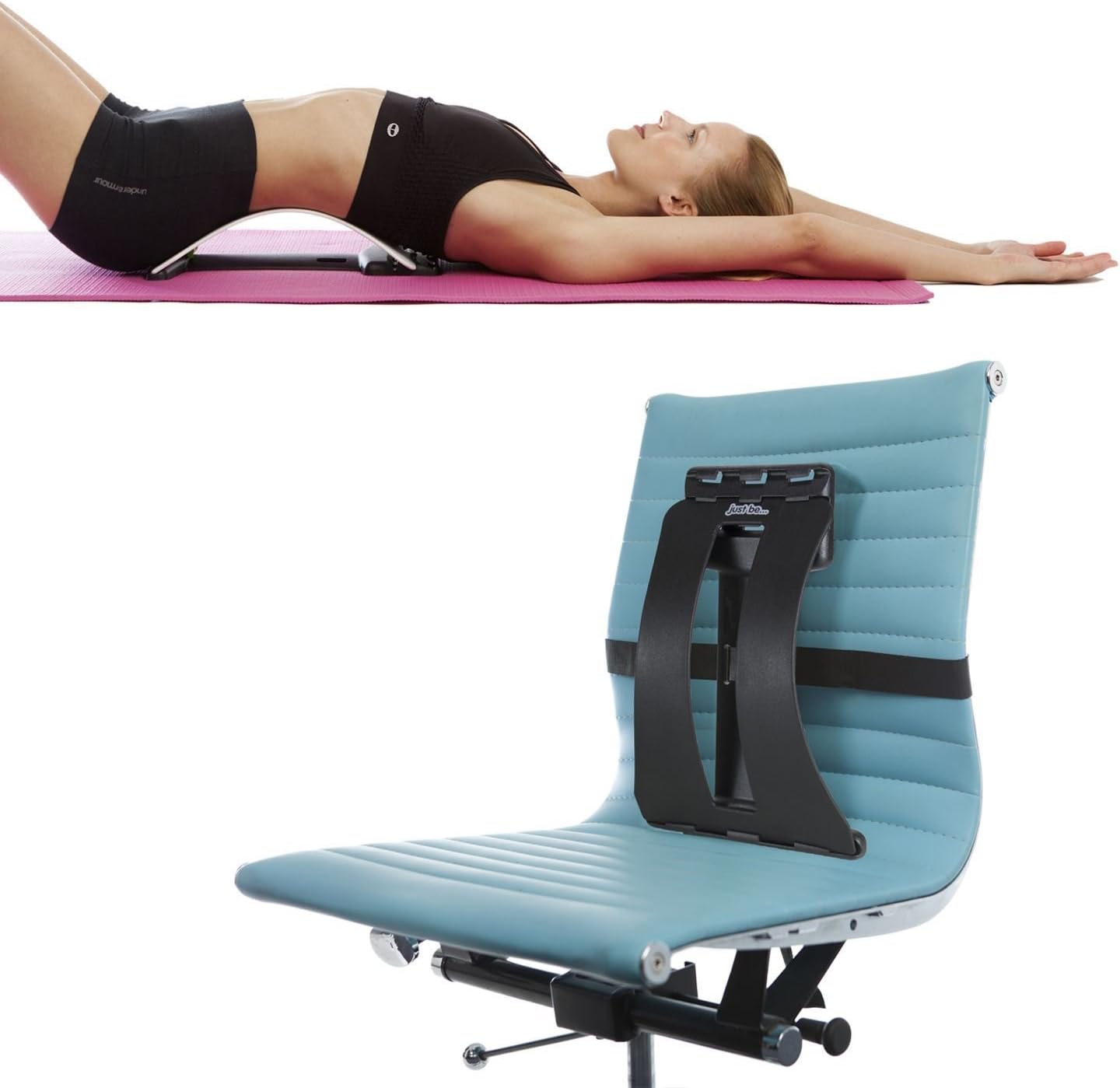 just be… 3 in 1 Back Support Posture Corrector Muscle Stretcher can ...