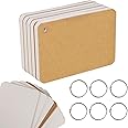 Amazon.com : zmybcpack 6 Pack 4x6 Inch Blank Flash Cards with Binder ...