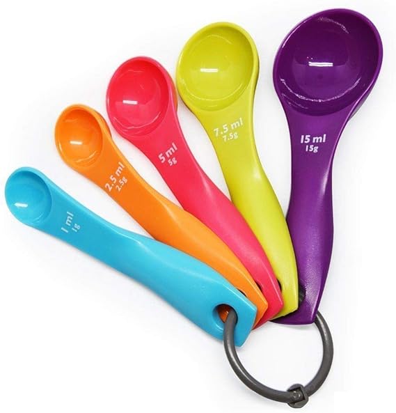 Collory, measuring spoon set for cooking, baking and dosing made of ...