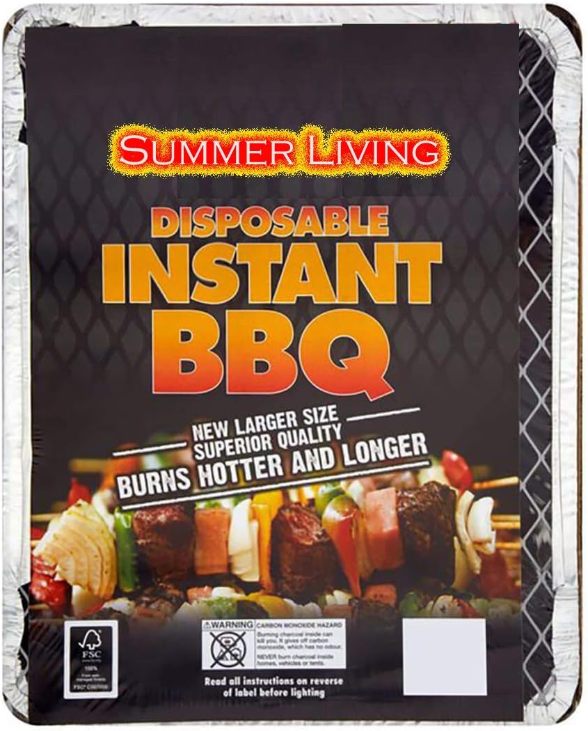 BBQ Instant Disposable Barbecues. Great for small parties or for a ...
