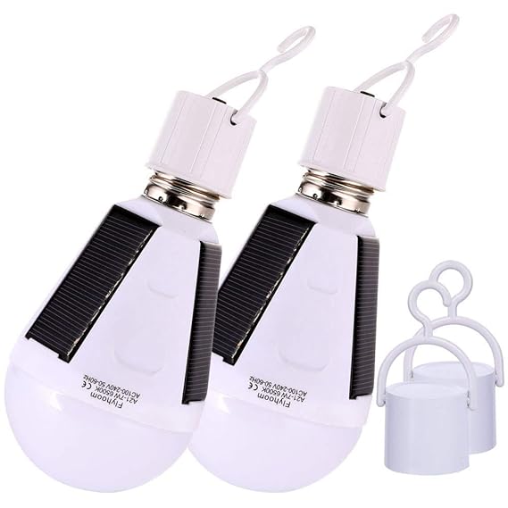 4 bombillas con celdas solares para iluminar tu jardín por menos de $40