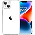 Amazon.com: JJGoo Compatible with iPhone 14 Plus Case Clear, Transparent Soft Shockproof ...