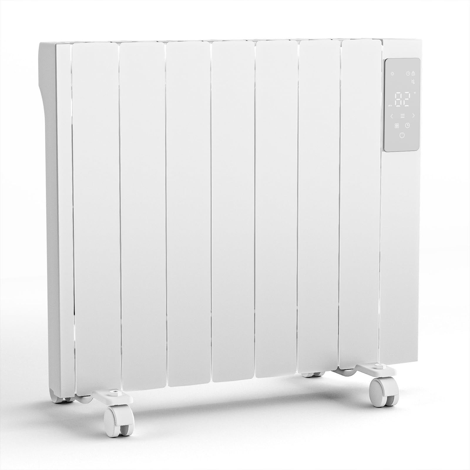 BREEZEHEAT Space Heaters for Indoor Use-Wall Heater-1500W Panel ...