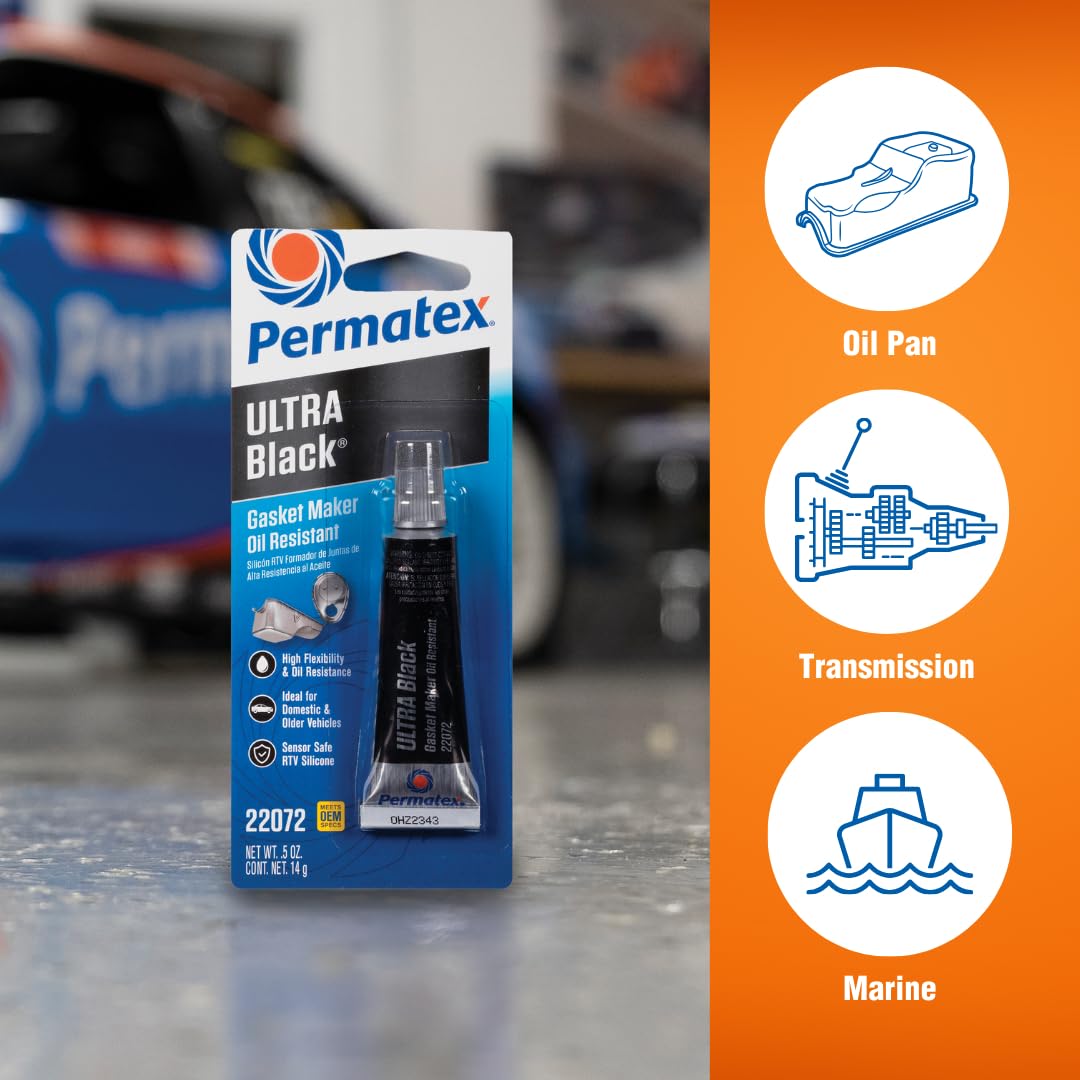 Mua Permatex 22072 Ultra Black Maximum Oil Resistance RTV Silicone ...