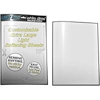 LightDims White Dims Dimming/Softening Sheets for Harsh LED Lights ...