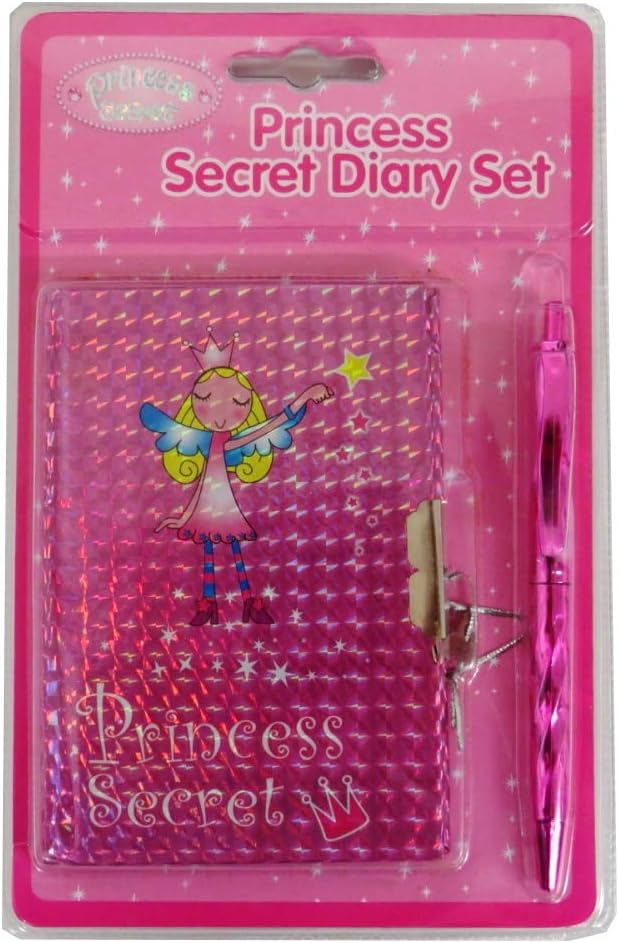 PRINCESS SECRET DIARY PINK OR PURPLE -AT RANDOM WITH LOCK AND PEN ...