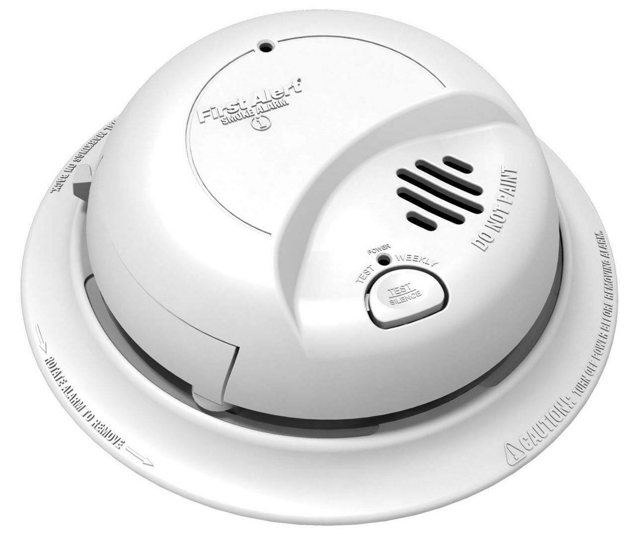 Mua First Alert 9120B Smoke Detector, Hardwired Alarm with Battery ...
