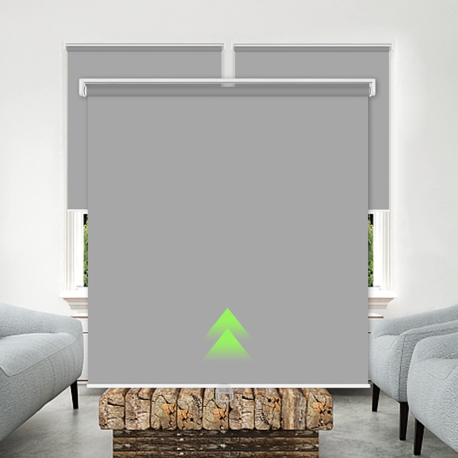 Mua Cordless Blackout Roller Shades for Windows, Room Darkening Pull ...