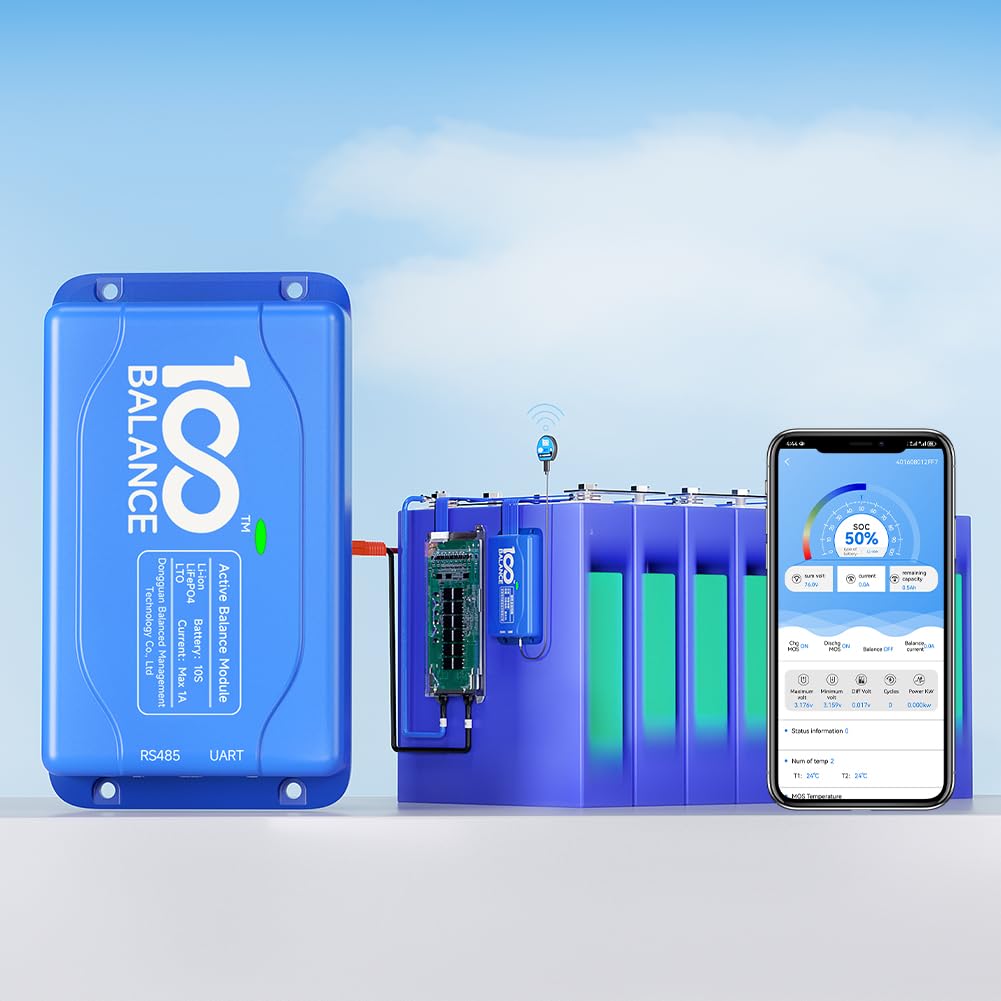 Mua 100Balance 4S 1A Smart Active Equalizer Balancer for Lifepo4 LFP/Lipo Li-on Lithium Battery ...