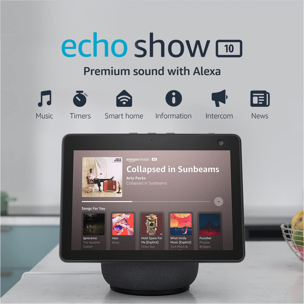 Mua Amazon Echo Show 10 (newest model), HD smart display with premium ...