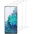 Amazon.com: iCsapr 4 Pack Glass Screen Protector Compatible for Samsung Galaxy S20 FE 5G / SM ...