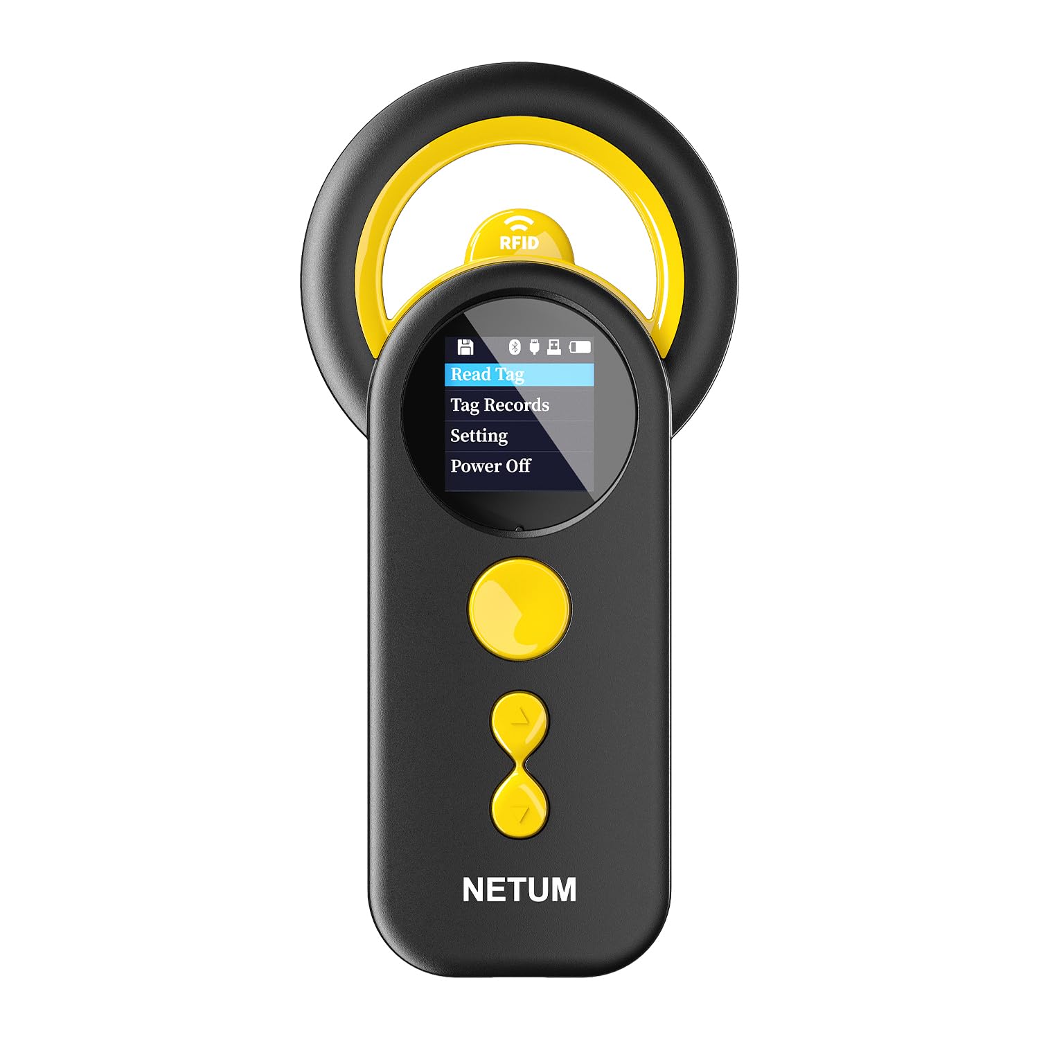 NETUM Bluetooth Pet Microchip Reader, 3-in-1 Wireless Animal Universal ...