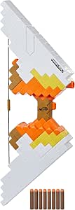 Amazon.com: NERF Minecraft Sabrewing Motorized Blaster Bow, 8 Elite ...