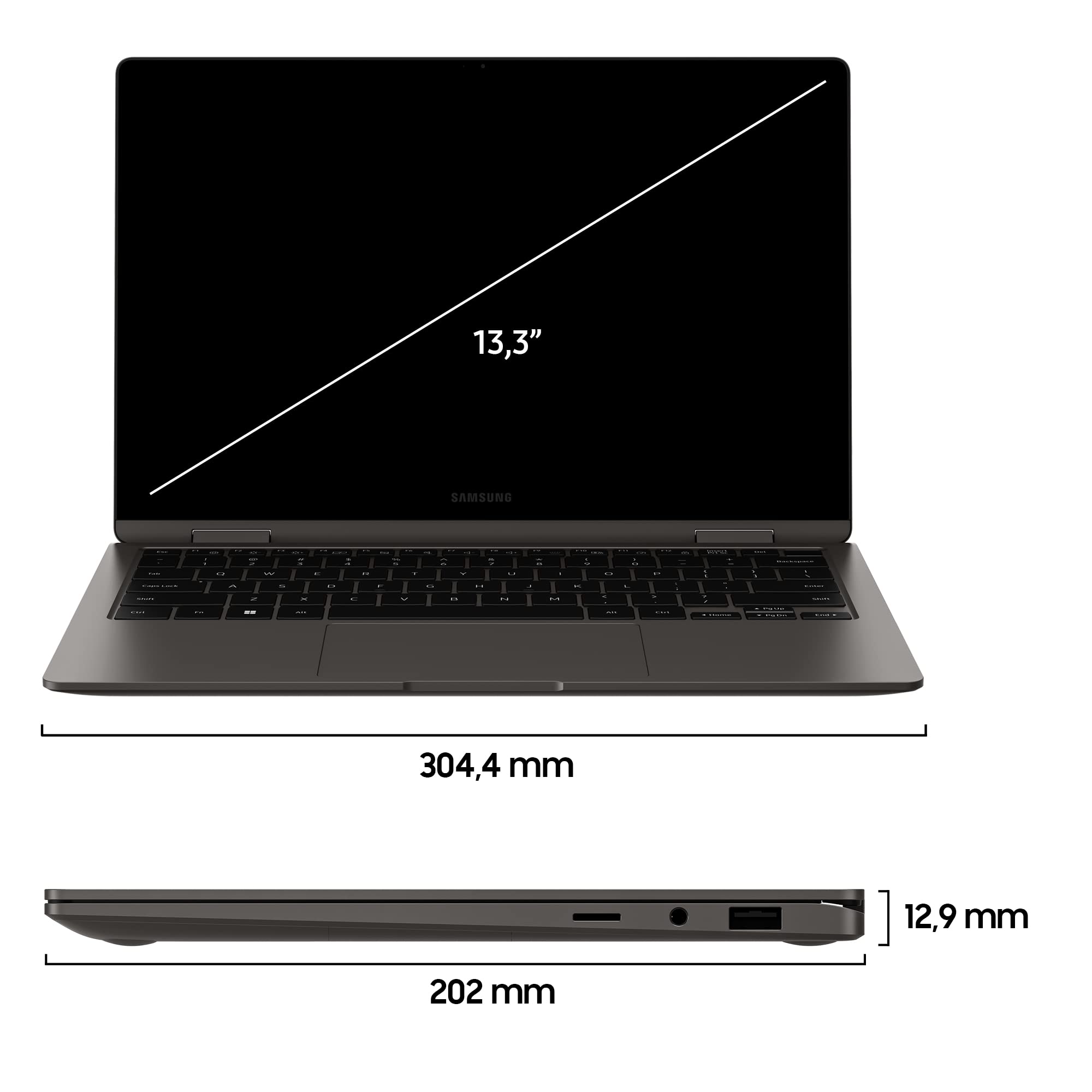 Mua Samsung Galaxy Book3 360 Laptop, 13 Inch Full HD 60Hz Display ...