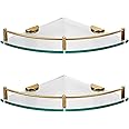 Amazon.com: Paradmas Shower Corner Shelves 2 Pack - Bathroom Shower ...