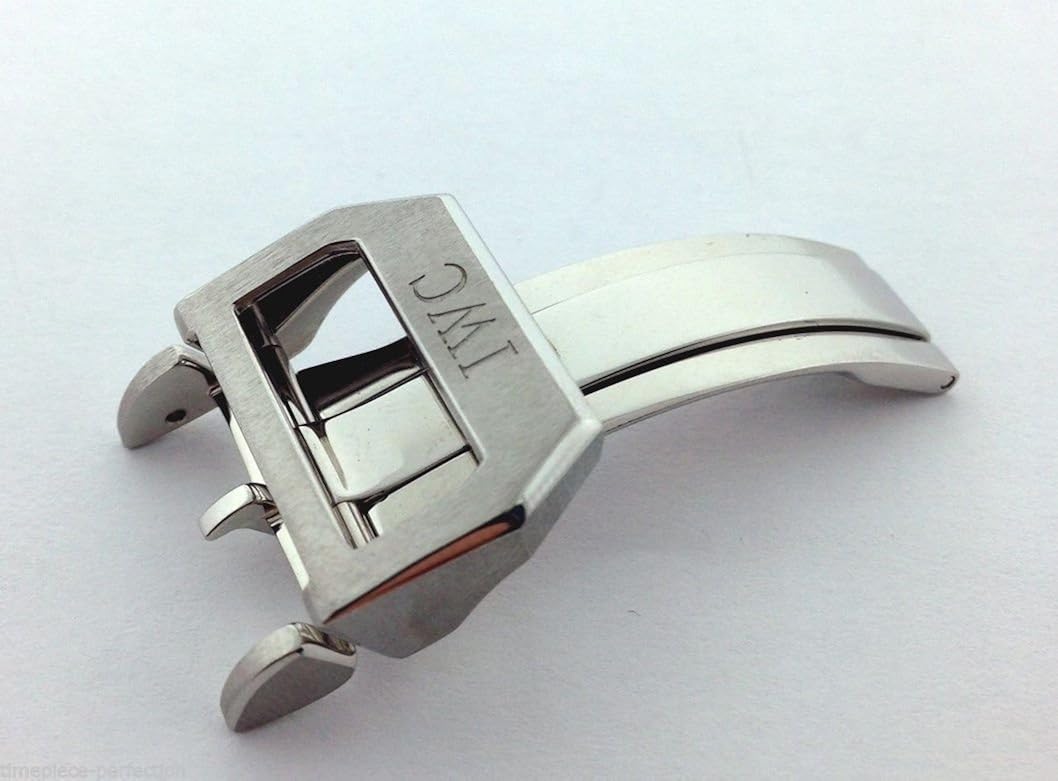 IWC Stainless Steel Deployment Buckle 18mm for IWC Watches: Amazon.co ...