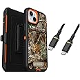 Amazon.com: OtterBox iPhone 15 Plus (Only) Bundle: - Defender Series Case - Realtree Blaze Edge ...
