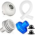 Amazon.com: Tujoe 8 Pcs 25022E Swimming Pool Water Jet Connector Kits ...