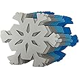 Amazon.com: Snowflakes for Crafts - 24 Foam Snowflake Cutouts Winter ...