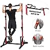 CANPA Multifunction Power Rack with Pull up Bar, Heavy Capacity and ...