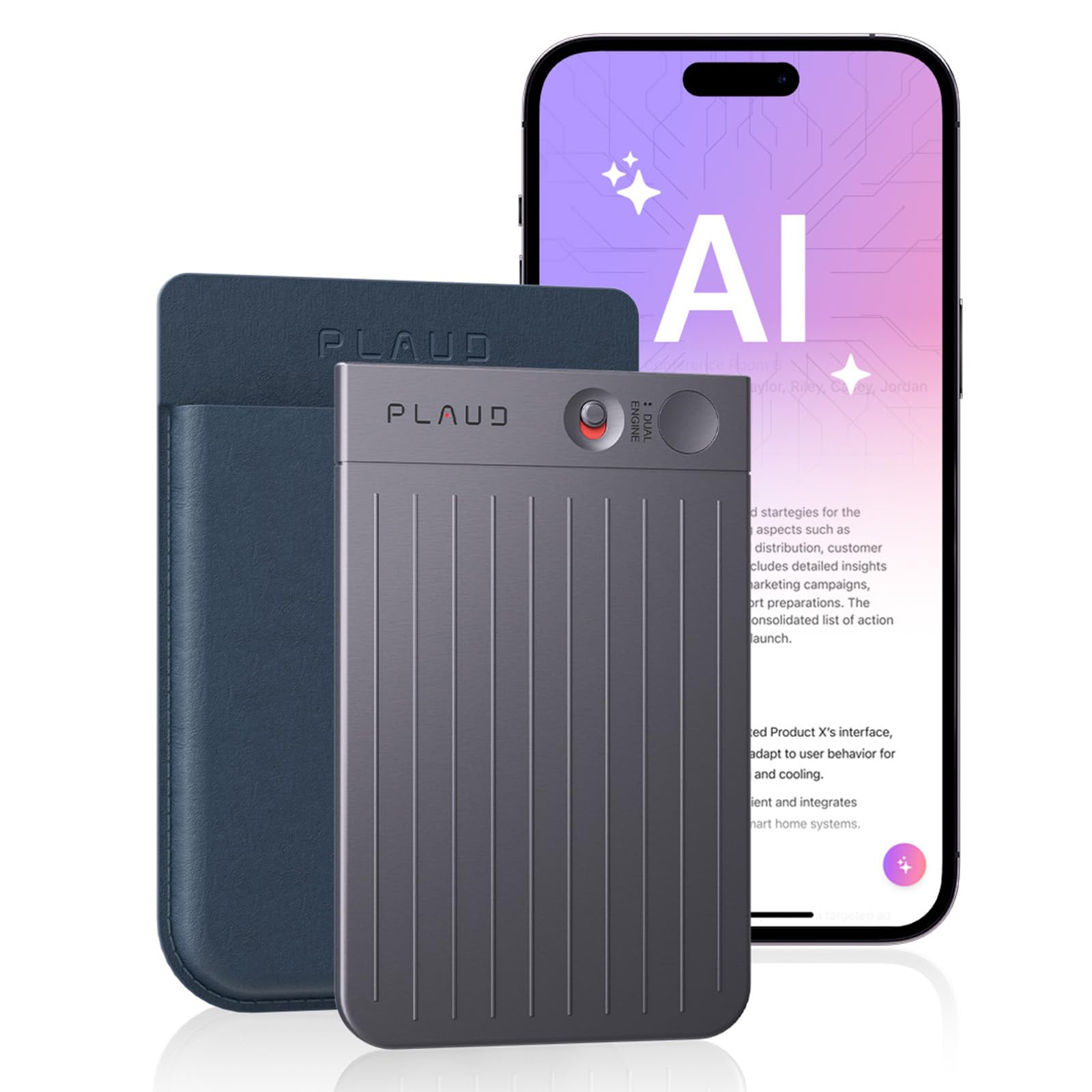 AI Voice Recorder, PLAUD Note AI Note Taking Device, Transcribe ...