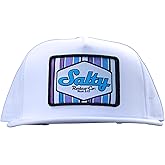 Salty Rodeo Icy OG Hat- Tall Crown White Yupoong Snapback Western Wear ...
