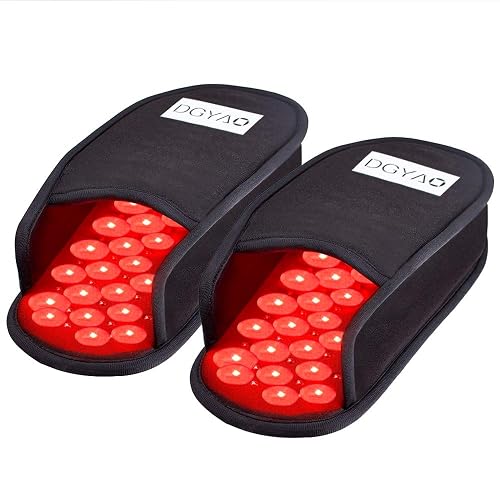 DGXINJUN Red & Infrared Light Therapy Devices LED Pad Foot Pain Relief ...