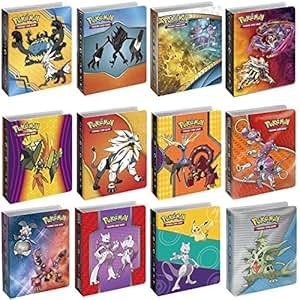 Amazon.com: Pokemon TCG: Bundle of 4 Mini Album Binders for Pokemon ...