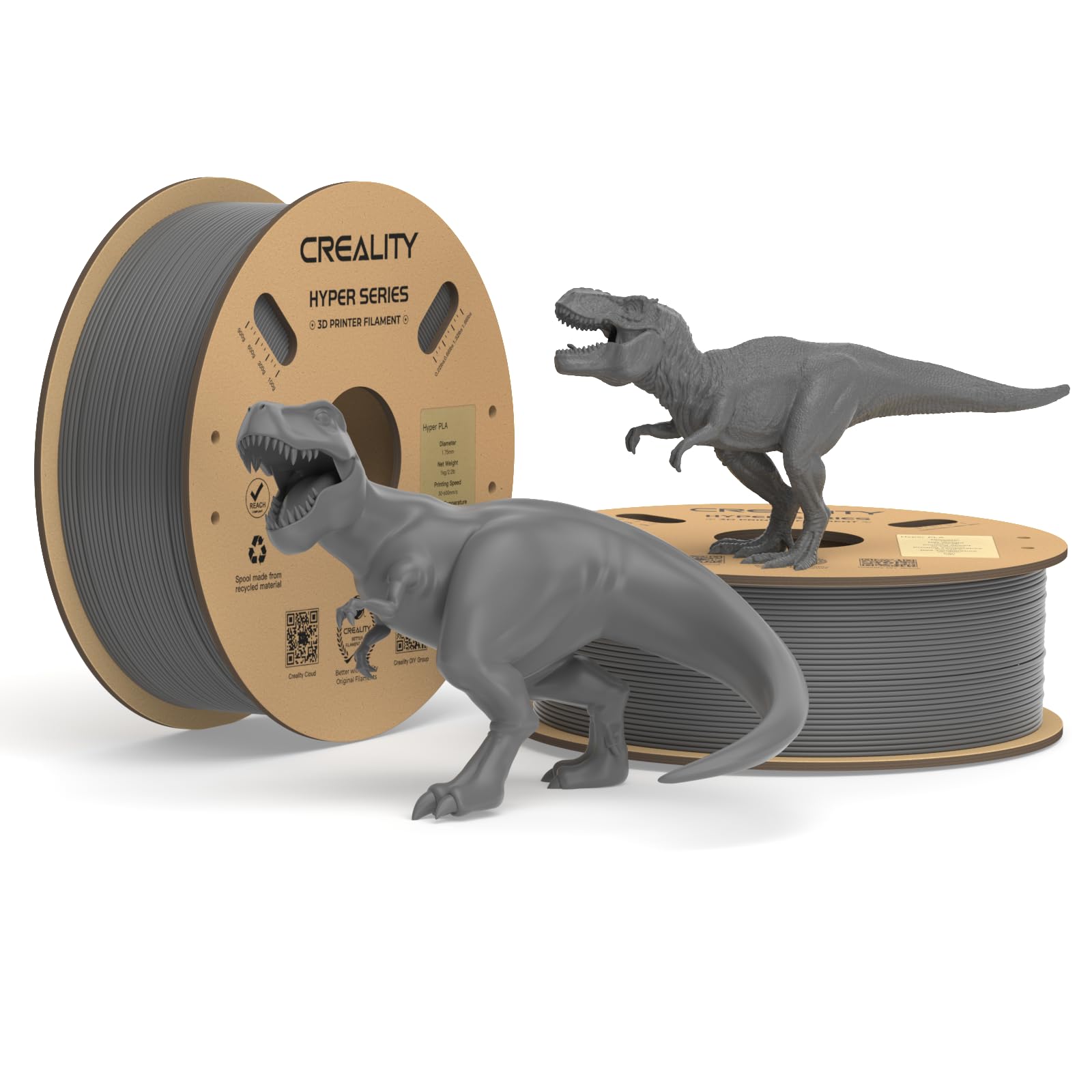 Creality 3D Printer Filament PLA 1.75mm 2KG, Creality Official Hyper ...