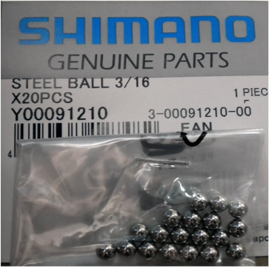 SHIMANO Steel Ball Bearings 3/16 X 20 Pieces by: Amazon.fr: Sports et ...