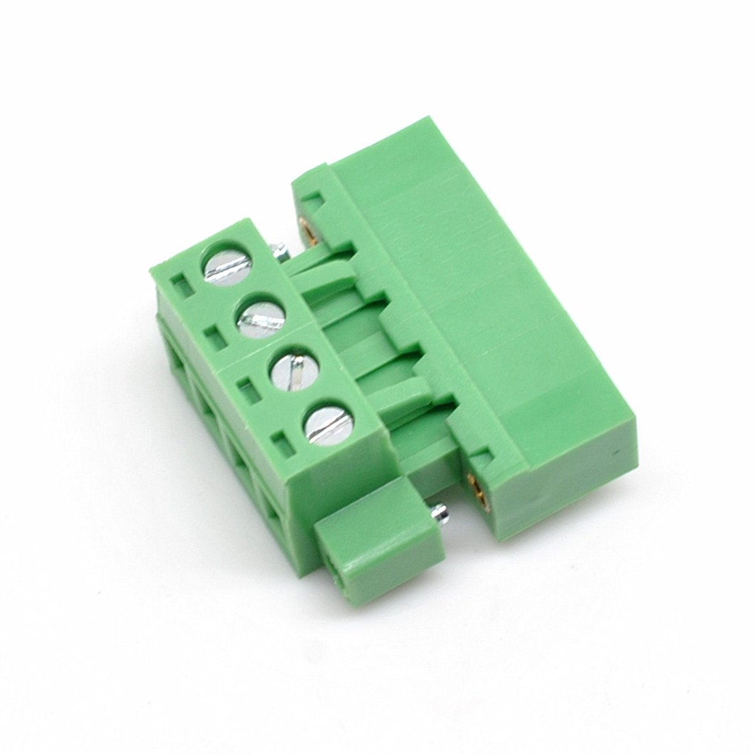 Tools & Home Improvement Willwin 10 Set 5.08mm Pitch Right Angle 4 Pin PCB Pluggable Terminal ...