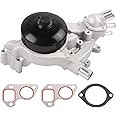 Amazon.com: HTMXJA AW6009 Engine water pump/Thermostat compatible with ...