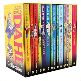 Roald Dahl 15 Book Box Set (Slipcase) Includes Matilda, Witches, The ...