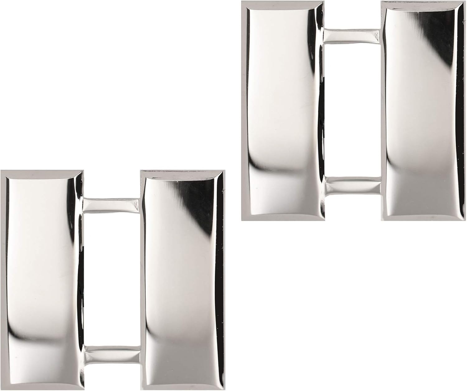 Amazon.com: Law Enforcement/Police Captain Nickel Rank Pin Small 3/4 ...