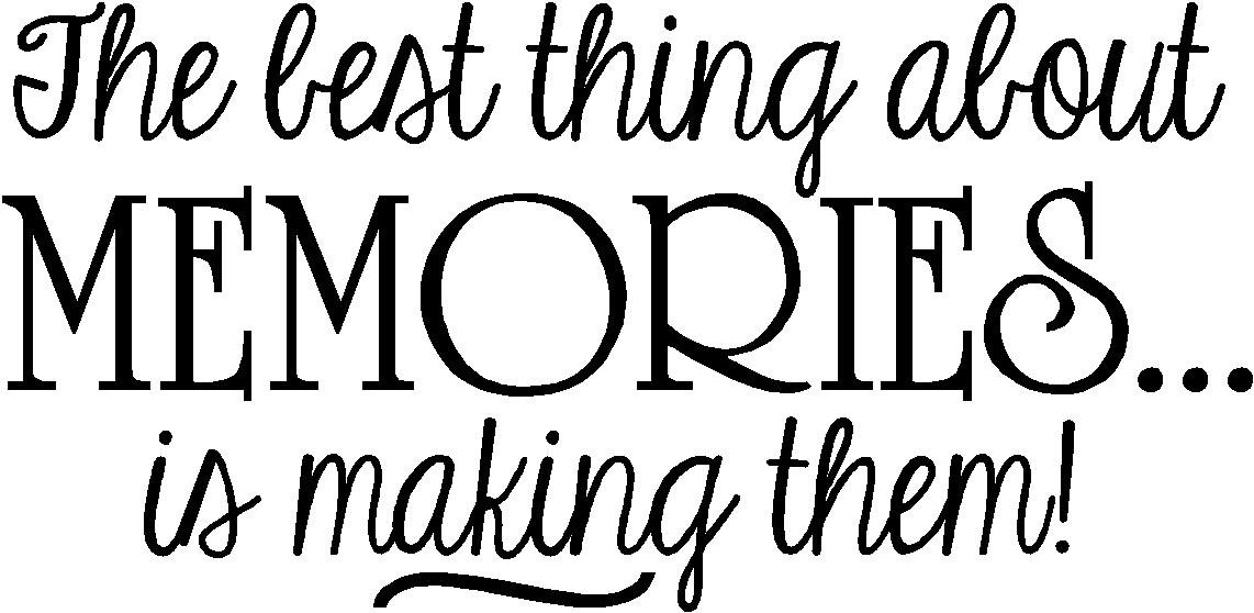 Amazon.com: The best thing about memories is making them inspirational ...
