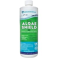 Algae Shield Liquid Pool Algaecide (50% Strength) (Copper and Stain ...