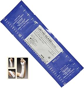 Amazon.com: Ortho-Glass ® Pre-Cut Splints 4" x 12": Health & Personal Care