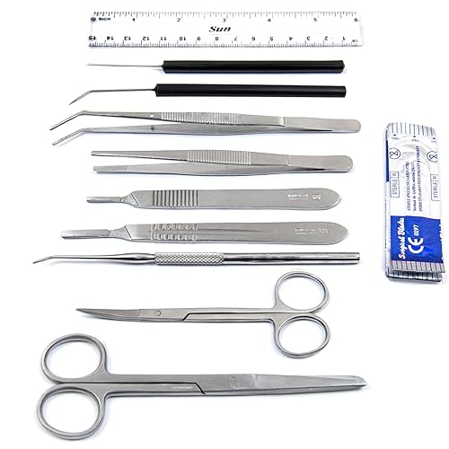DEXSUR Dissection Kit for Biology Lab & Anatomy - Stainless Steel ...