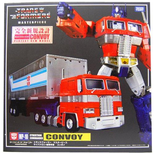 MasterPieces Transformers MP-10 Convoy (Optimus Prime) con remolque y ...