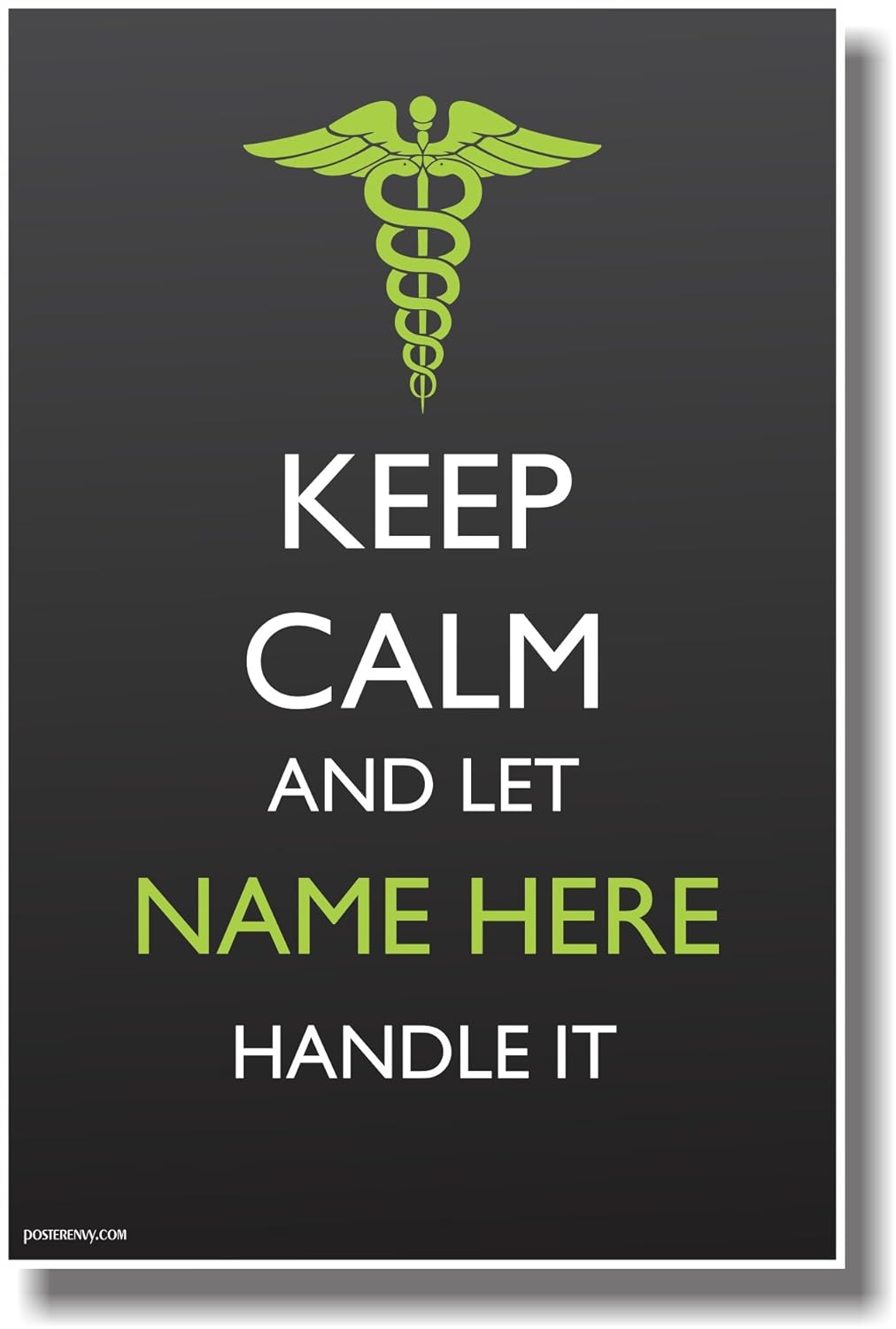 Amazon.com: CUSTOM Keep Calm - Medical - NEW Customizable Humor Poster ...