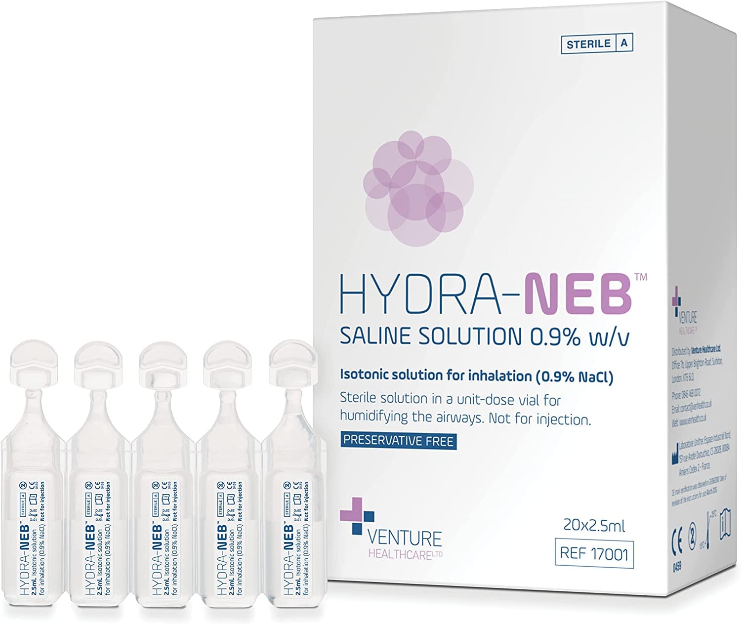 Mua Hydra-Neb 0.9% Saline Solution for Nebulizer and Moisturizing of ...