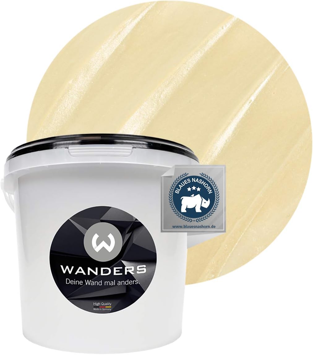 Wanders24 Metallic Look (3 liters, Champagne) Special-Effect Paint ...