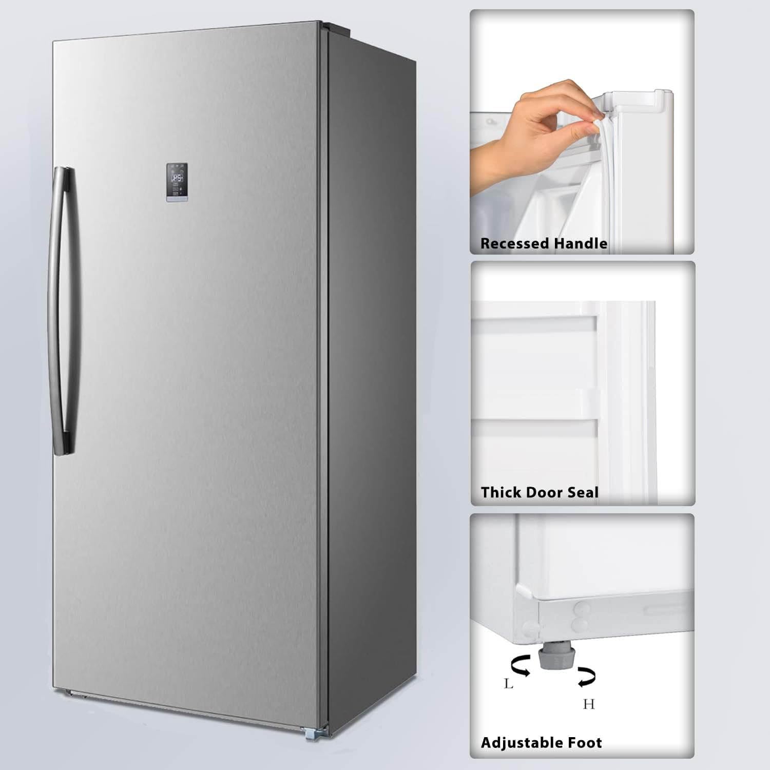 Mua Smad 21 Cu.Ft. Upright Freezer, Convertible Refrigerator Freezer ...