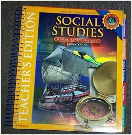 Amazon.com: Houghton Mifflin Social Studies: United States History ...