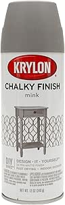 Krylon K04106007 Mink, Chalky Finish Spray Paint, 12 oz, 12 Ounce (Pack ...