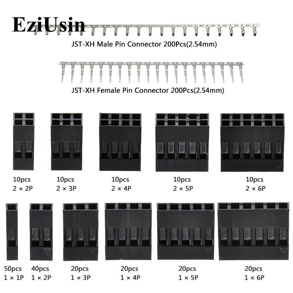 Mua CHENBO 620pcs 2.54mm/0.1" Connectors Wire Jumper Cable Pin Header Connector Housing ...