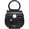 RADLEY London Rope Walk Faux Crocodile Women's Mini Leather Flapover ...