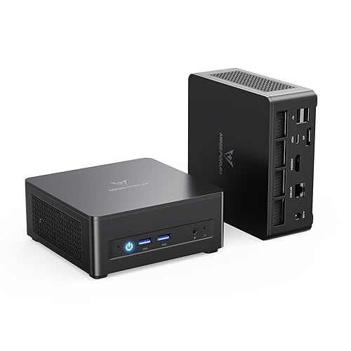 MINISFORUM UM690L Slim Mini PC AMD Ryzen 9 6900HX LPDDR5 32GB RAM 1TB ...
