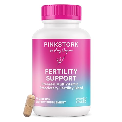Pink Stork Fertility Supplements for Women | 2-in-1 Conception Support ...